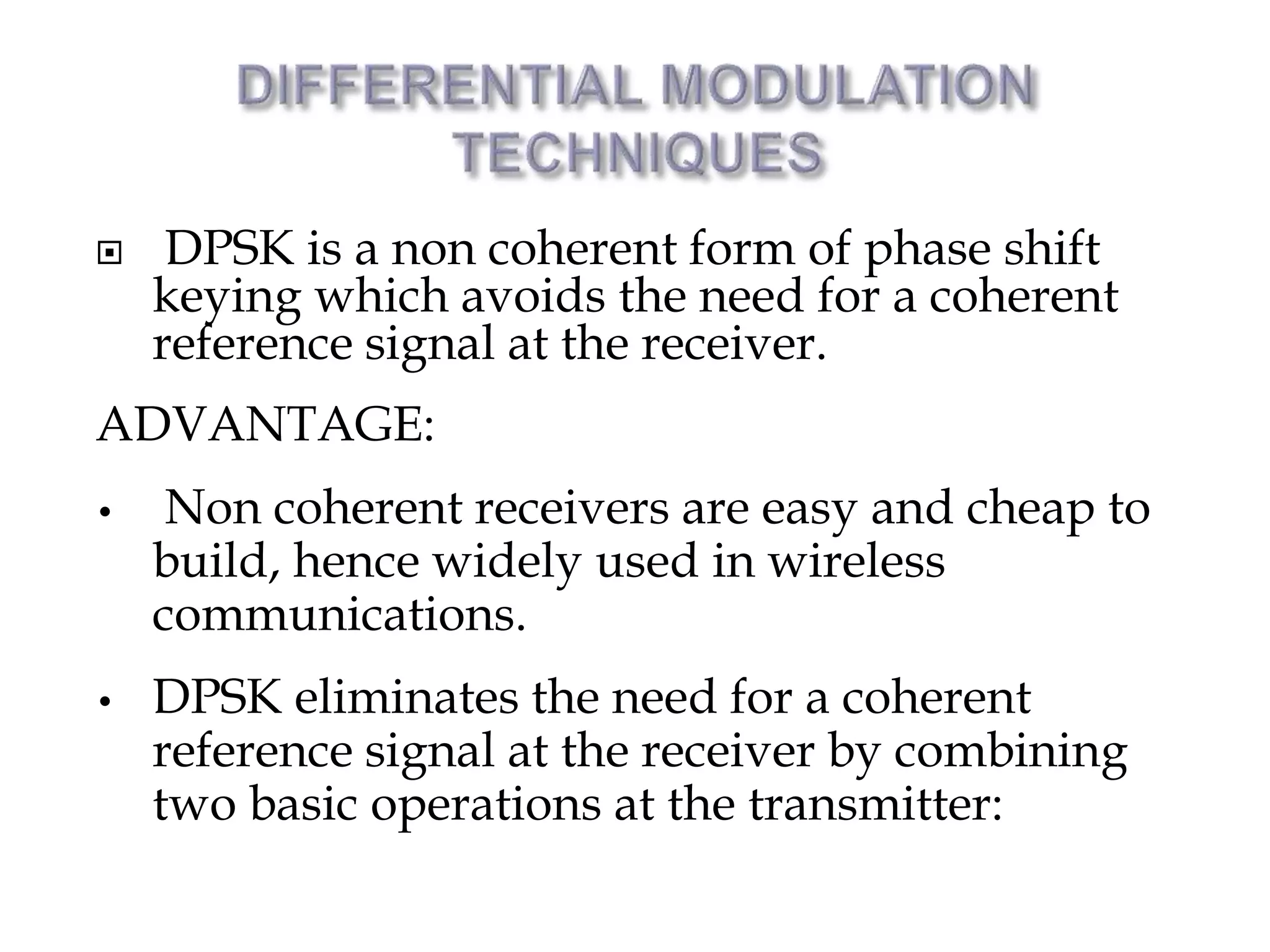 Digital modulation technique | PPTX