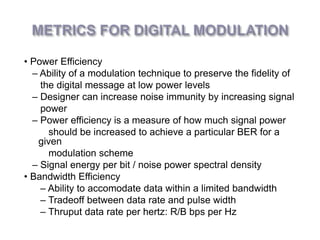 Digital modulation technique | PPTX