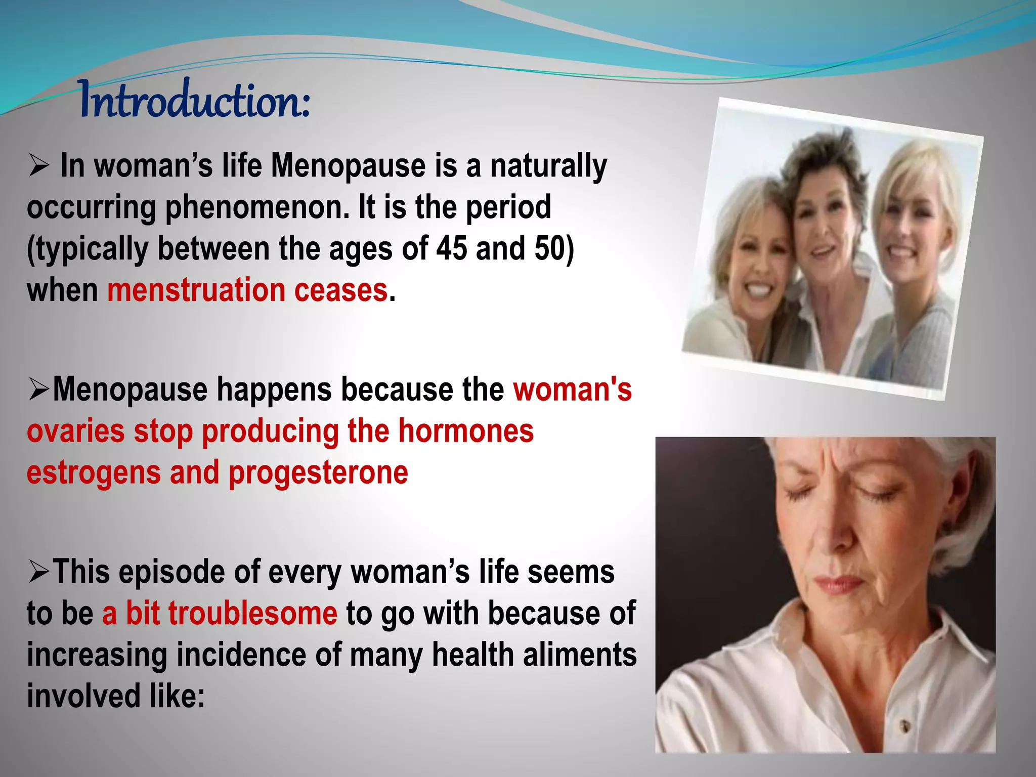 Ppt on menopausal syndrome | PPTX