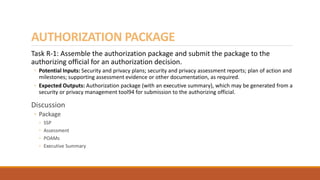 L7 RMF Phase 6 Authorize.pptx | Business | Business and Finance