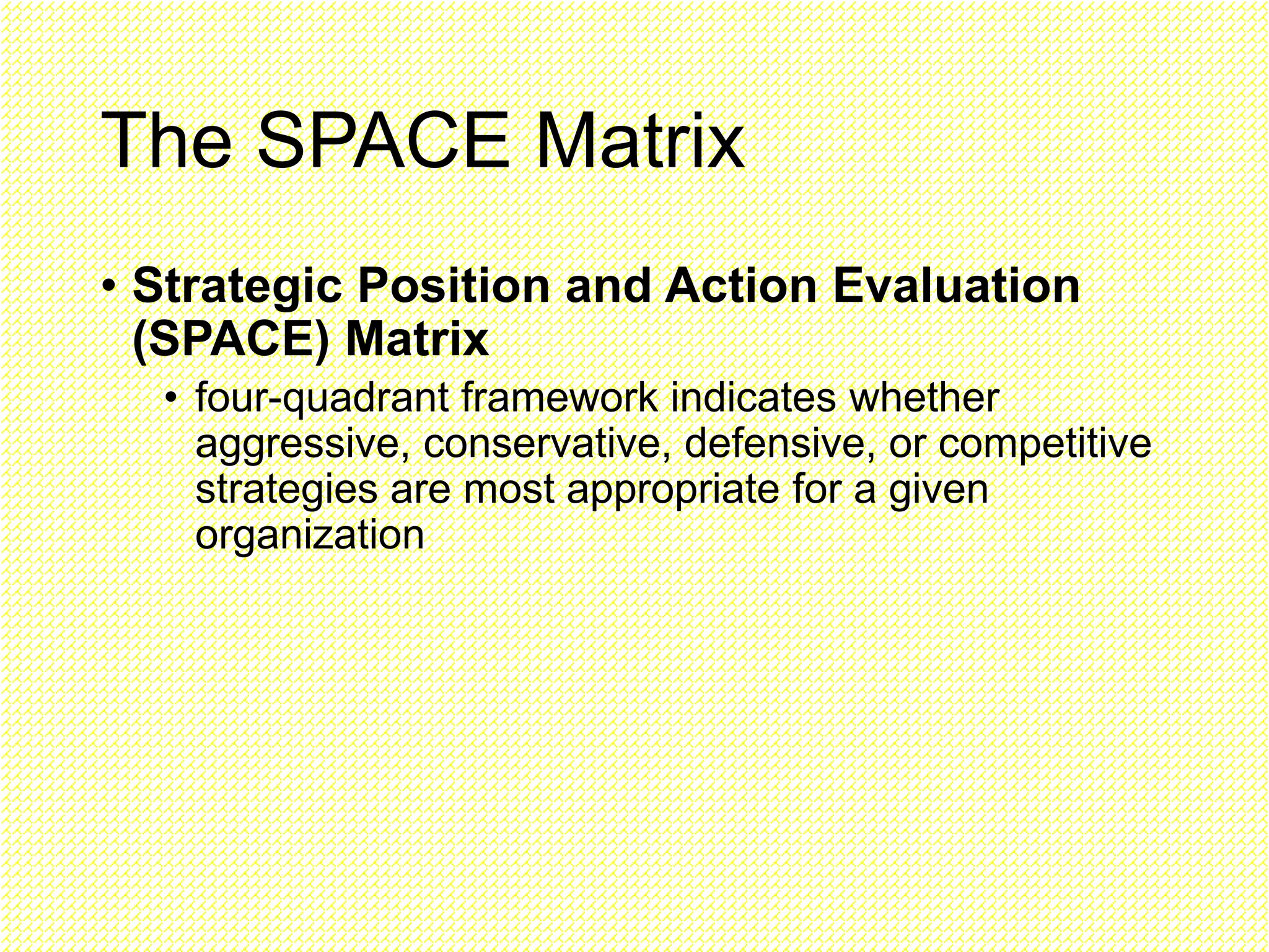 L 7 strategy analysis and formulation tools | PPTX