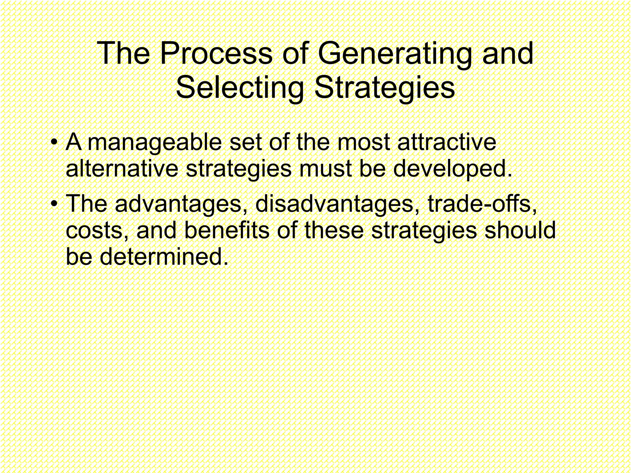 L 7 strategy analysis and formulation tools | PPTX