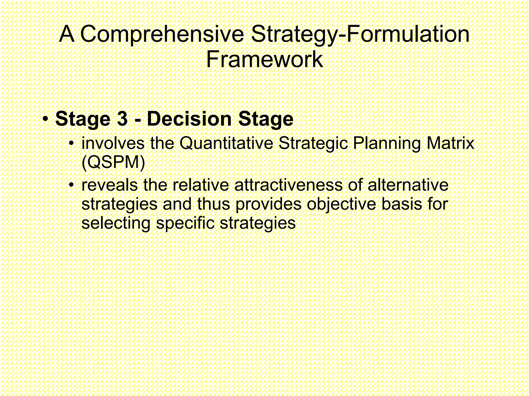 L 7 strategy analysis and formulation tools | PPTX
