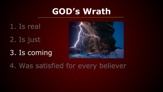 L7 Attributes of God: The Wrath of God | PDF | Christianity | Religion ...