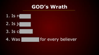L7 Attributes of God: The Wrath of God | PDF