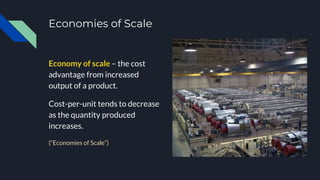 Economies of Scale | PPT