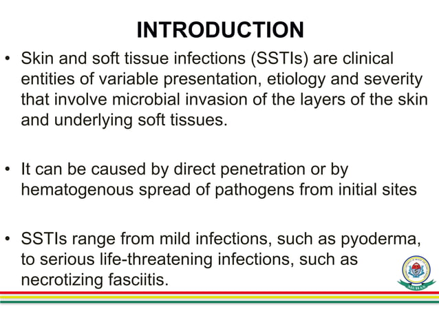 L8. Skin and soft tissue infections .pptx | Foot Health | Diseases and Conditions