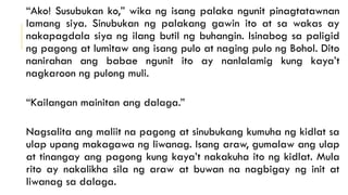 L8-ALAMAT. mga panitikang tuluyan sa panahon ng katutubo | PPTX