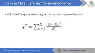 Chi square test and its types | PDF