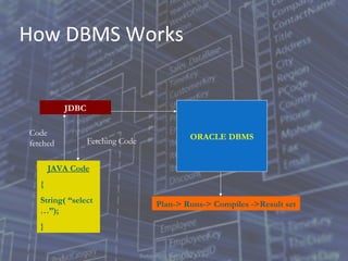 L8 components and properties of dbms | PPT