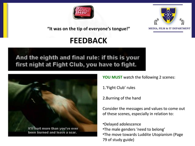 L8 - Fight 8) - Nietszche and 'Ubermench' | PPT