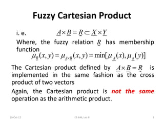 L8 fuzzy relations contd. | PDF