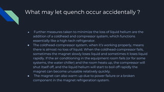 Quench of MRI | PPTX