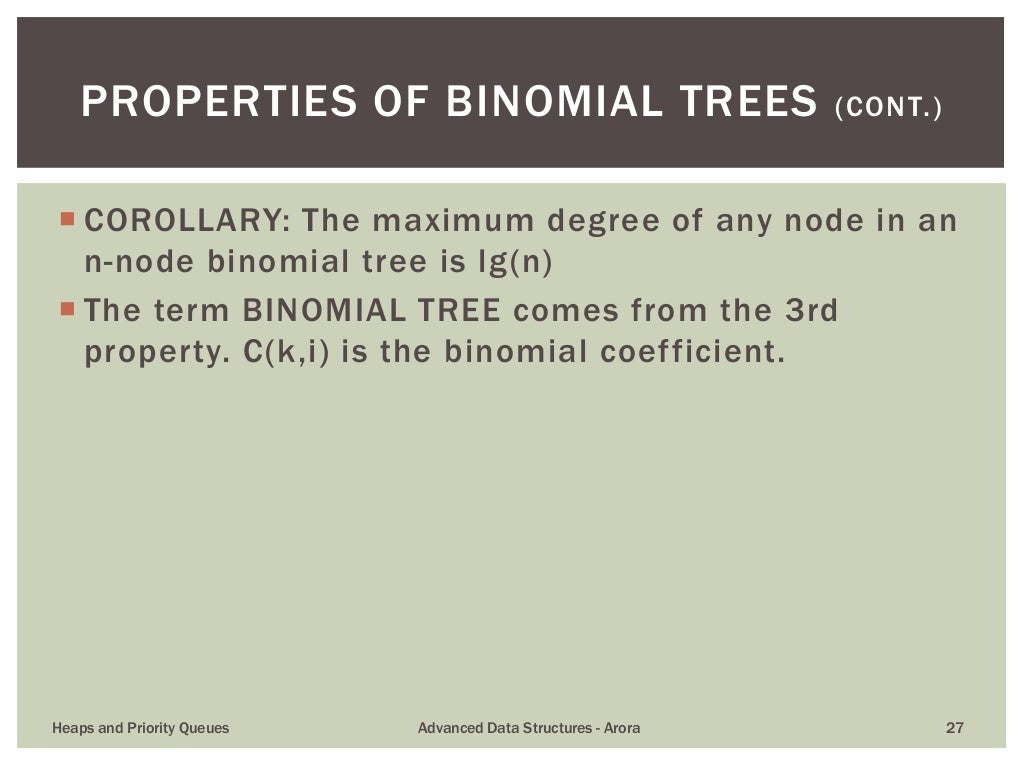 Binomial Heaps And Fibonacci Heaps
