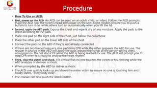 Automated External Defibrillator AED | PDF