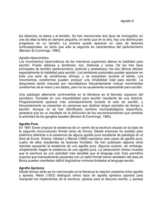 L8 Agrafia cap 8 | PDF | Brain and Nervous System Disorders | Diseases ...