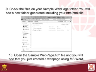 E-Tech L8 Basic Webpage Creation.pptx