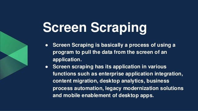 Top 5 The Best Screen Scraping Tools