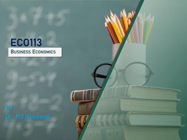 Supply Eco 113 Lovely Professional University | PPT