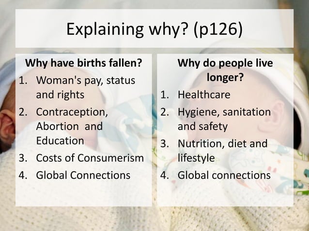 L8 explaining why has the uk’s population changed | PPTX | Medical Health