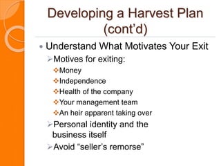 L8 Harvest Strategy.ppt