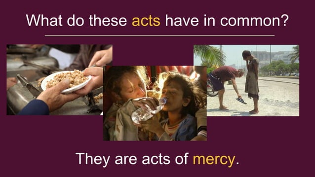 L8 Attributes of God: The Mercy of God | PDF