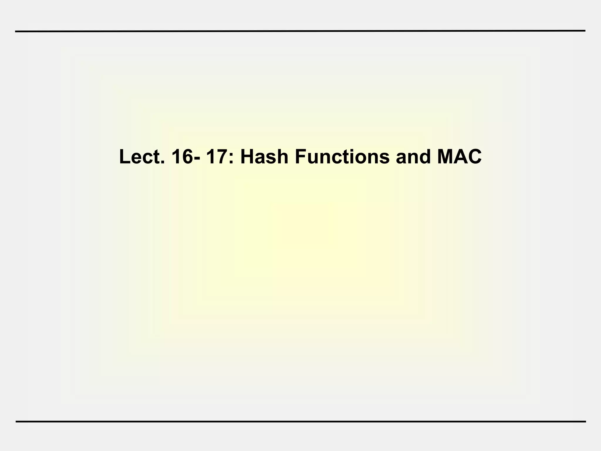 Hashfunction | PPTX