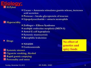 L8 peptic ulcer | PPT