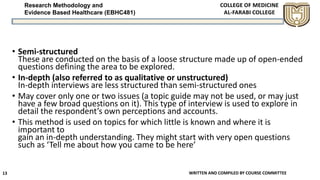 Introduction to qualitative research methods | PPTX