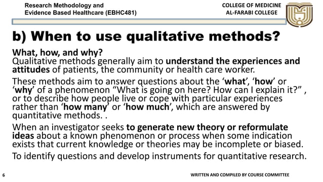 Introduction to qualitative research methods | PPTX