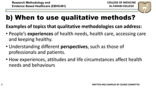 Introduction to qualitative research methods | PPTX