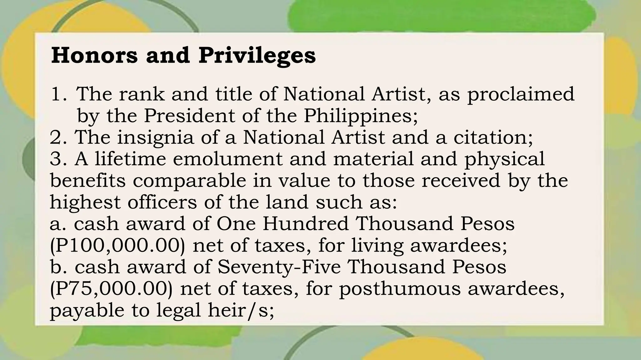 L9.4 Nomination and Conferment of the Order of the National Artist.pptx