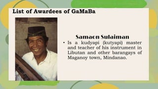 L9.4 Nomination and Conferment of the Order of the National Artist.pptx