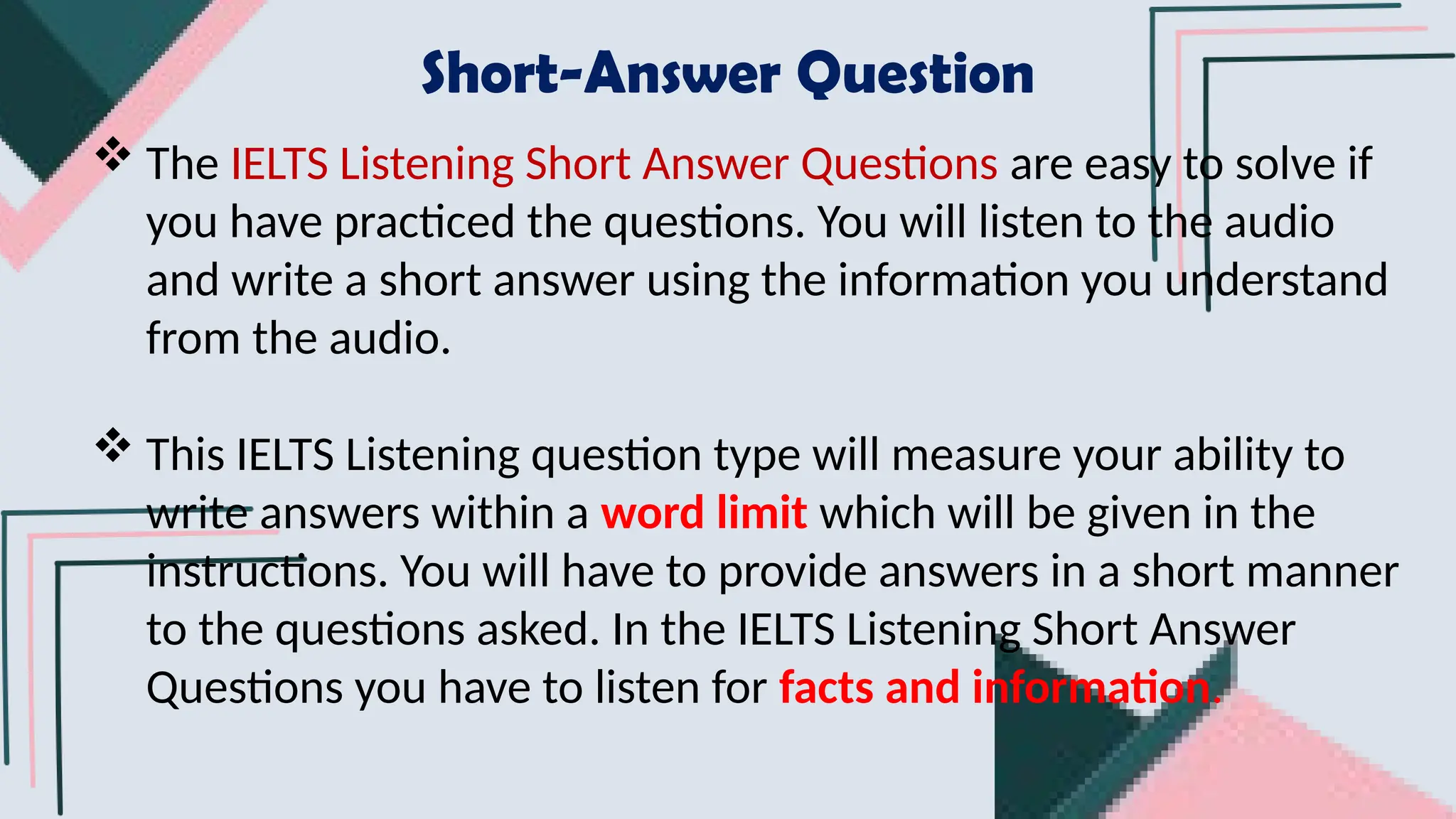 L9.pptx IELTS LISTENING SKILLS AND STRATEGIES | PPTX