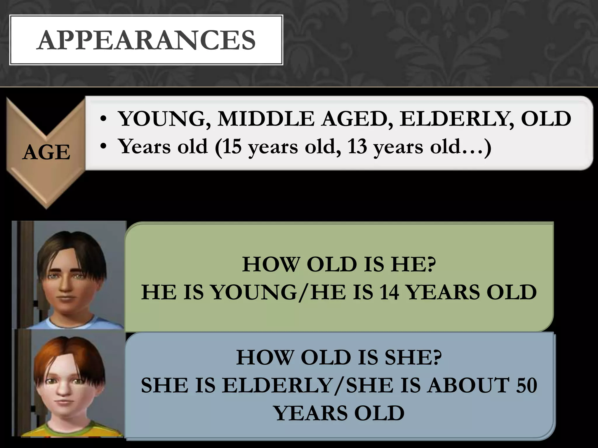 physical appearance | PPTX | Hair Care | Beauty