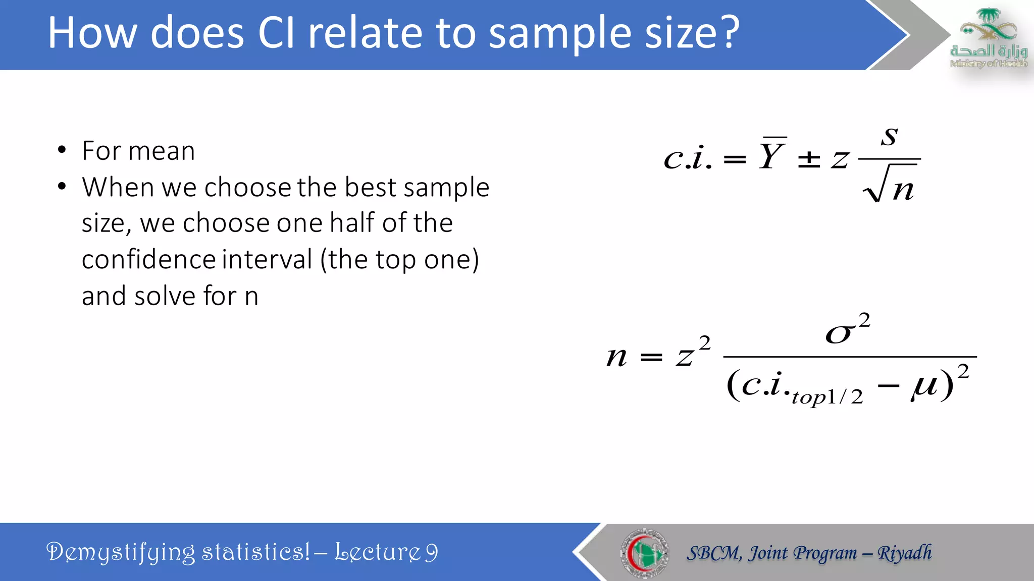 Confidence Intervals: Basic concepts and overview | PDF