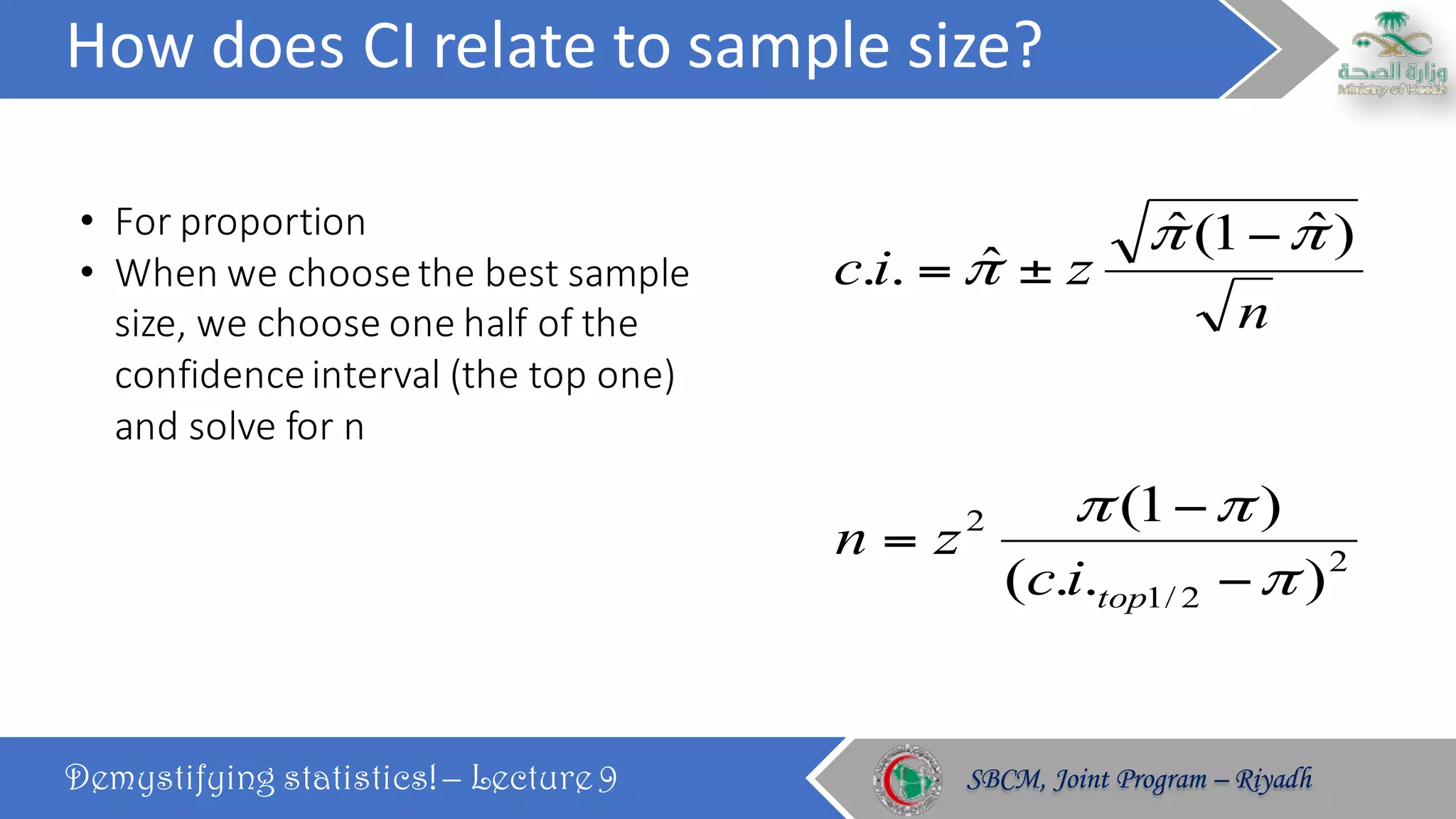Confidence Intervals: Basic concepts and overview | PDF
