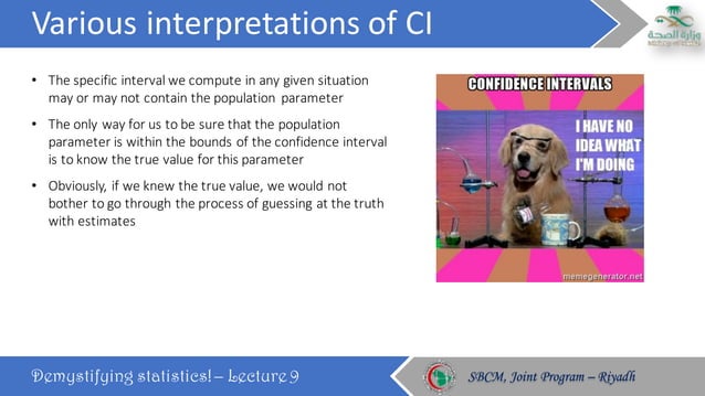 Confidence Intervals: Basic concepts and overview | PDF | Business ...