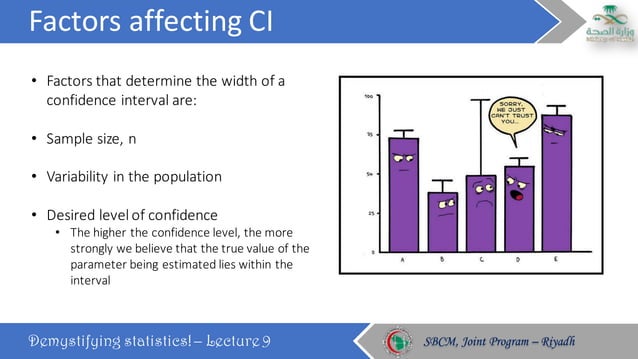 Confidence Intervals: Basic concepts and overview | PDF | Business ...