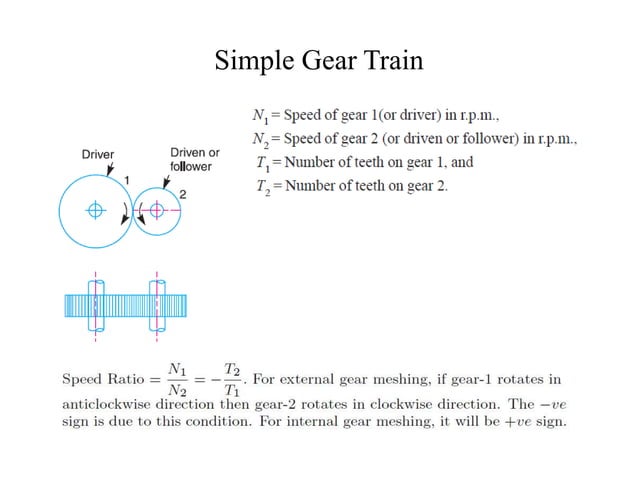 L9-Gear Train (kinematics of mechanisms and robots).ppt