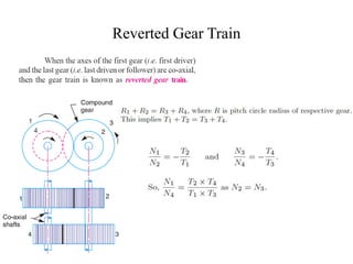 L9-Gear Train (kinematics of mechanisms and robots).ppt
