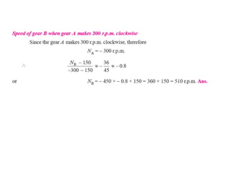 L9-Gear Train.ppt all problems all methods | PPT