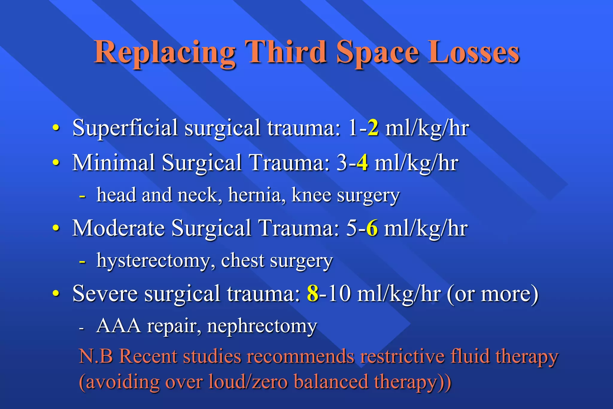 Intravenous fluid resuscitation and blood transfusion.ppt