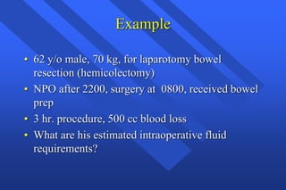 Intravenous fluid resuscitation and blood transfusion.ppt