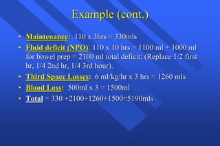 Intravenous fluid resuscitation and blood transfusion.ppt