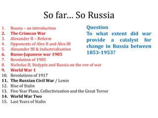 L9 the october revolution | PPTX