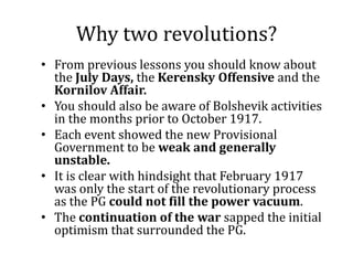 L9 the october revolution | PPTX