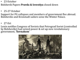 L9 the october revolution | PPTX