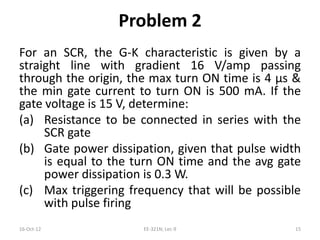 L9 thyristor gate characteristics...contd | PDF