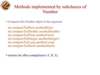 L9 wrapper classes | PPTX | Programming Languages | Computing